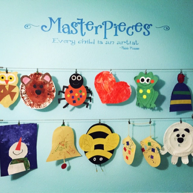MasterPieces - Kids Art Display - Kids Artwork Display - Every Child is ...